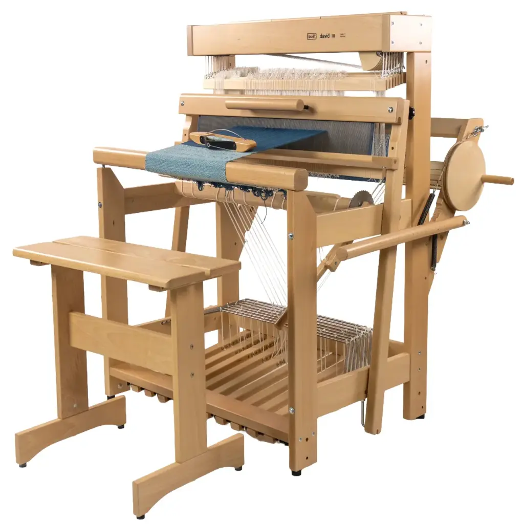 David 3 - 8 shaft weaving loom | Louët